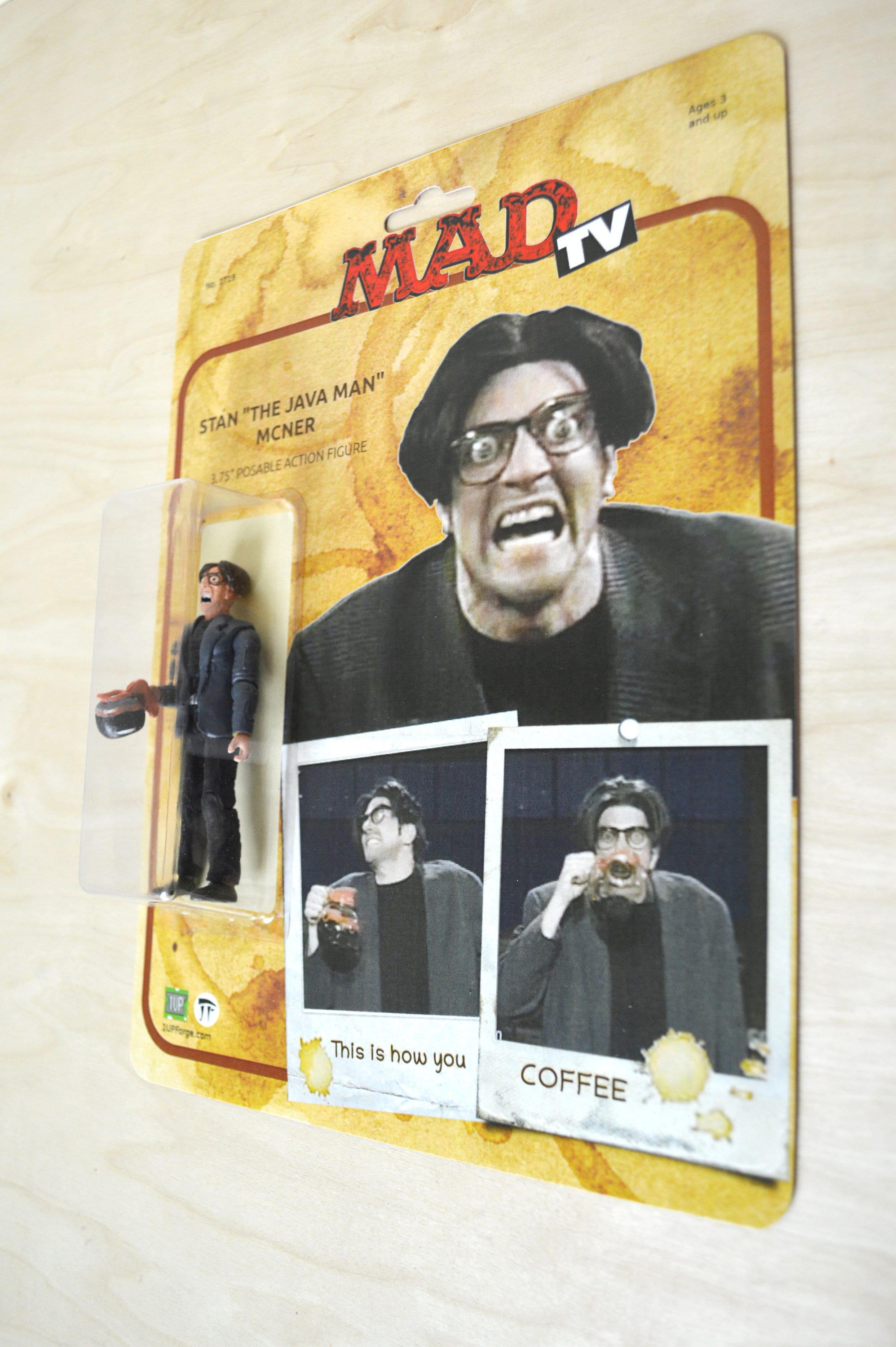 Stan Mcner Mad TV Coffee Guy Action Figure Handmade Toy - Etsy Sweden