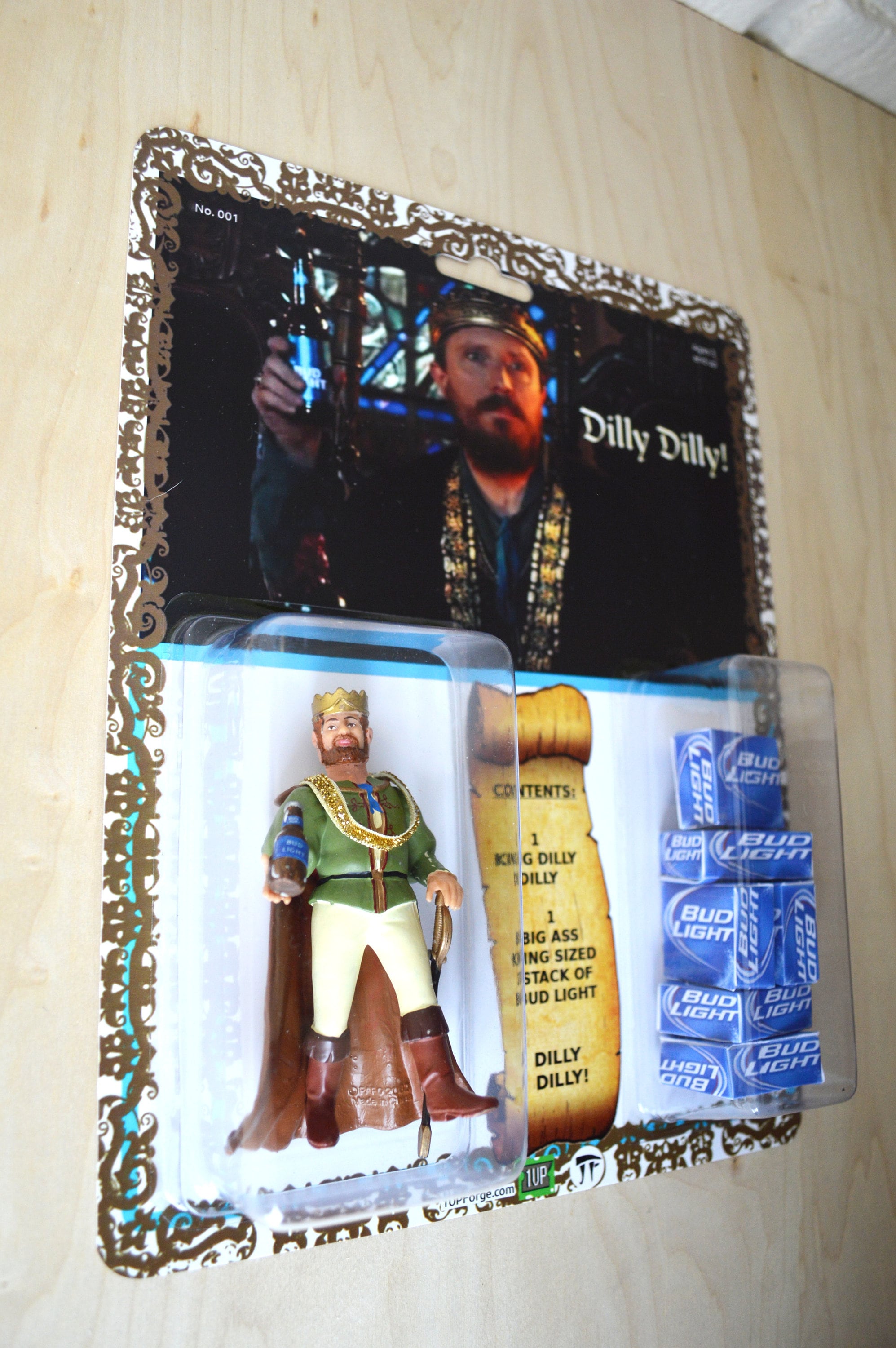 Bud Light King Dilly Dilly Action Figure - Handmade Toy - Etsy