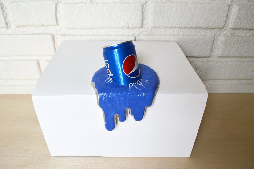 Melted Pepsi Cola Can Surreal Pop Art Sculpture - Etsy