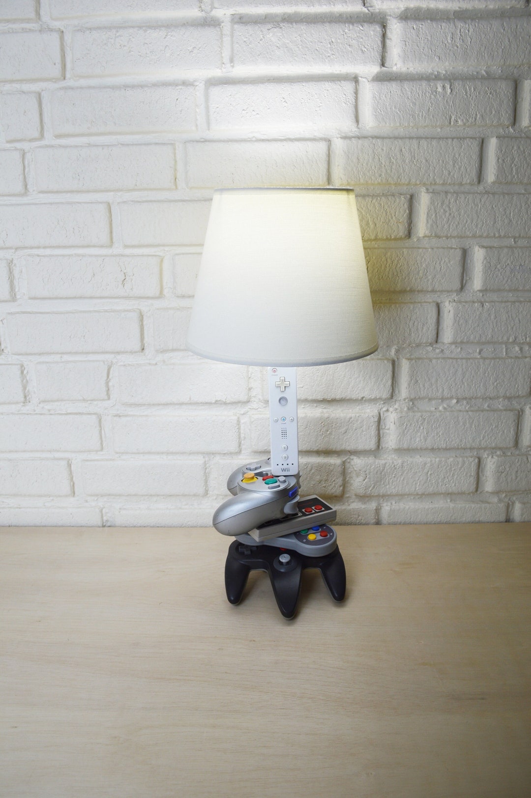Nintendo History Evolution Sculpture Desk Lamp Nintendo Art - Etsy