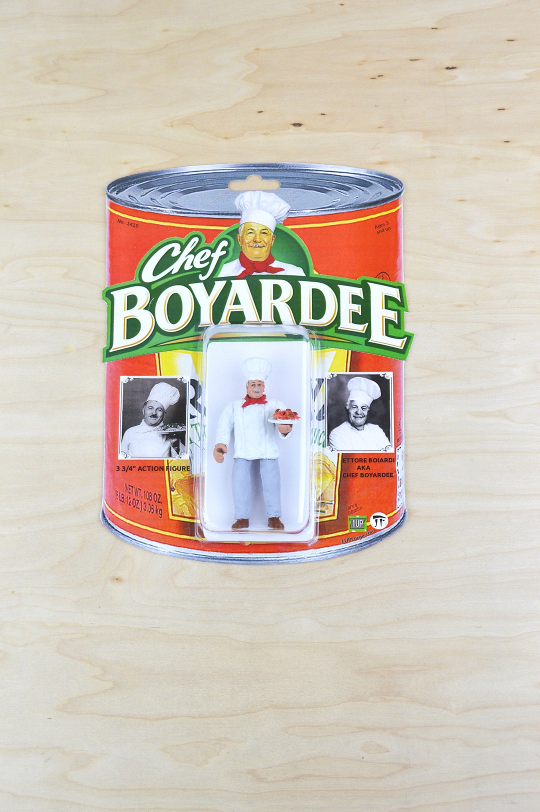 Chef Boyardee Action Figure - Handmade Toy - Etsy
