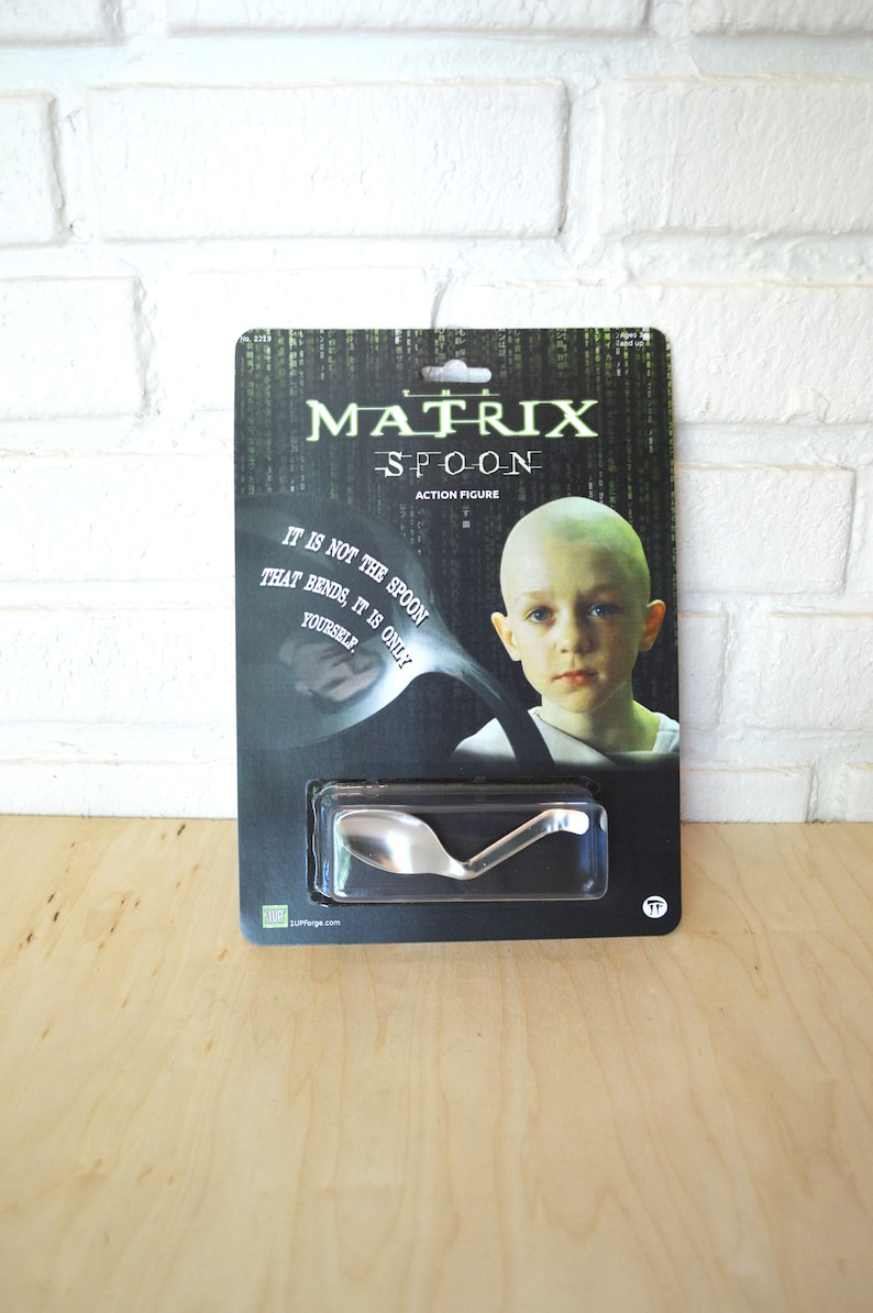 The Matrix Spoon Handmade Toy | Etsy