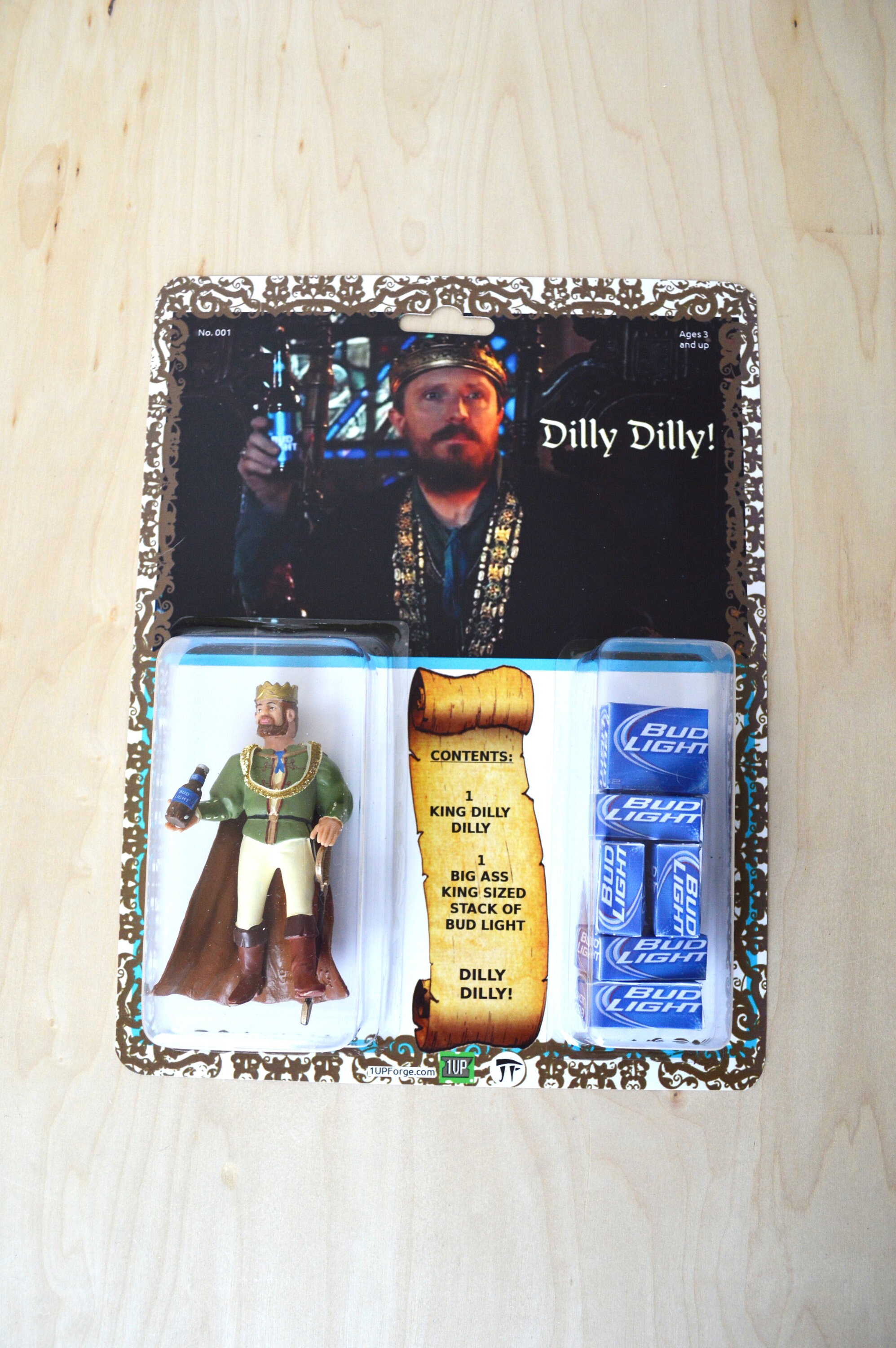 Bud Light King Dilly Dilly Action Figure - Handmade Toy - Etsy