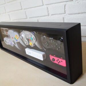 Nintendo Complete Controller History Decor Shadow Box Framed - Etsy