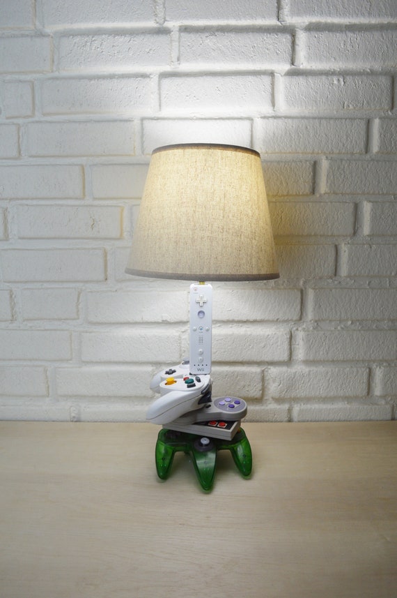 Nintendo History Evolution Sculpture Desk Lamp Nintendo Art - Etsy