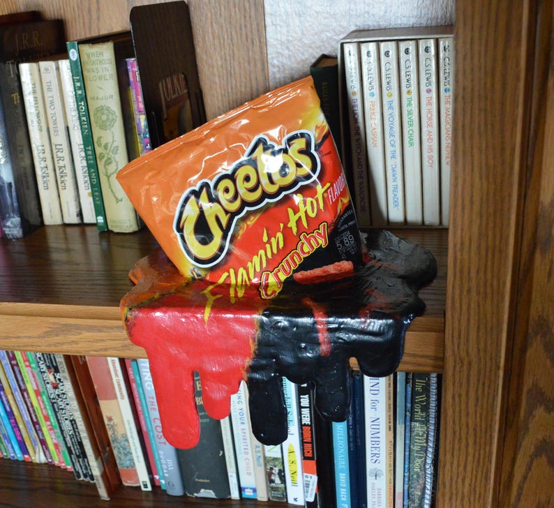 Flamin' Hot Cheetos Bag Melted Surreal Pop Art Sculpture - Etsy