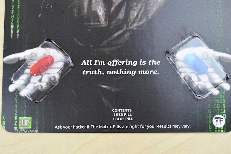 Las pastillas Matrix - Juguete hecho a mano - Etsy España