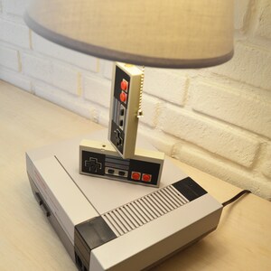 Original Nintendo NES Console and Controller Desk Lamp | Etsy