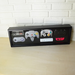 Nintendo Complete Controller History Decor Shadow Box Framed - Etsy