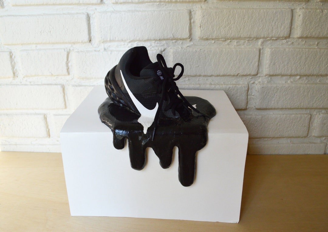 Melted Nike Shoe Surreal Pop Art Sculpture - Etsy