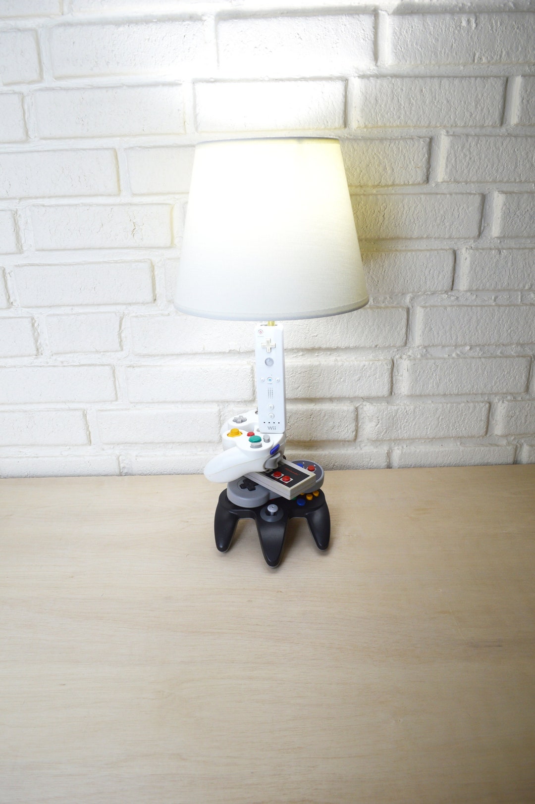 Nintendo History Evolution Sculpture Desk Lamp Nintendo Art - Etsy