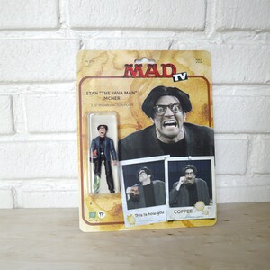Stan Mcner - Mad TV Coffee Guy Action Figure - Handmade Toy - Etsy