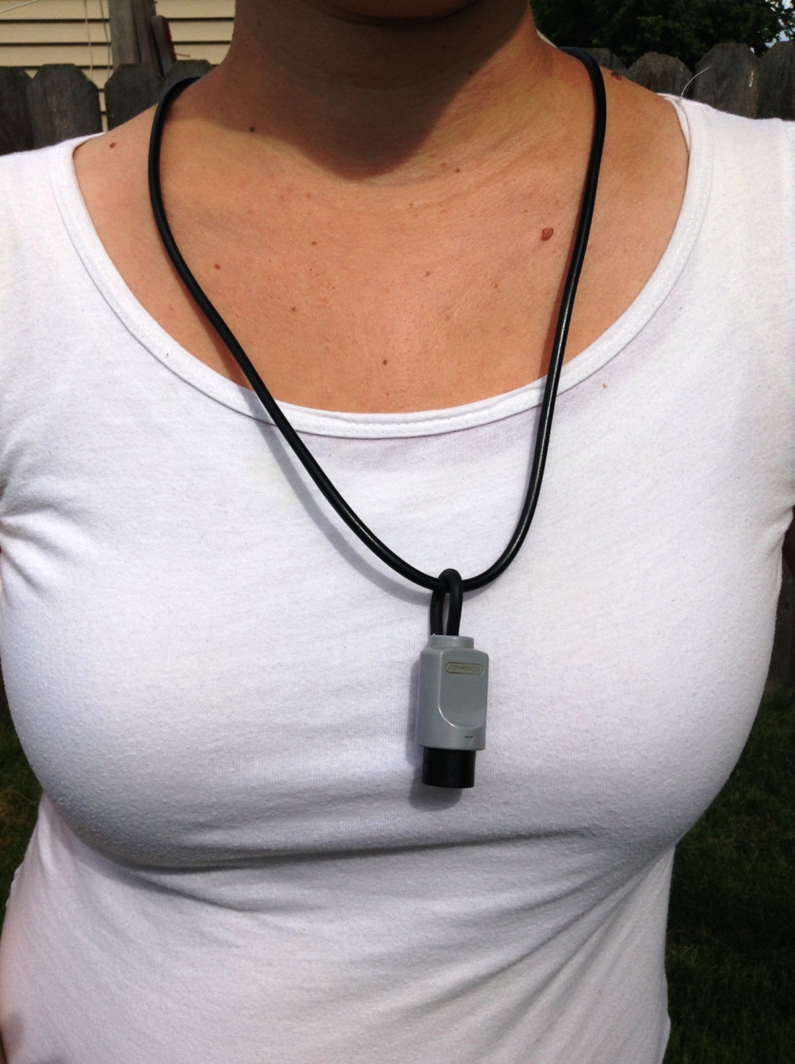 Nintendo N64 Pendant Necklace Controller Plug and Cord Upcycled - Etsy