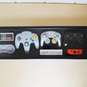 Nintendo Complete Controller History Decor Shadow Box Framed - Etsy