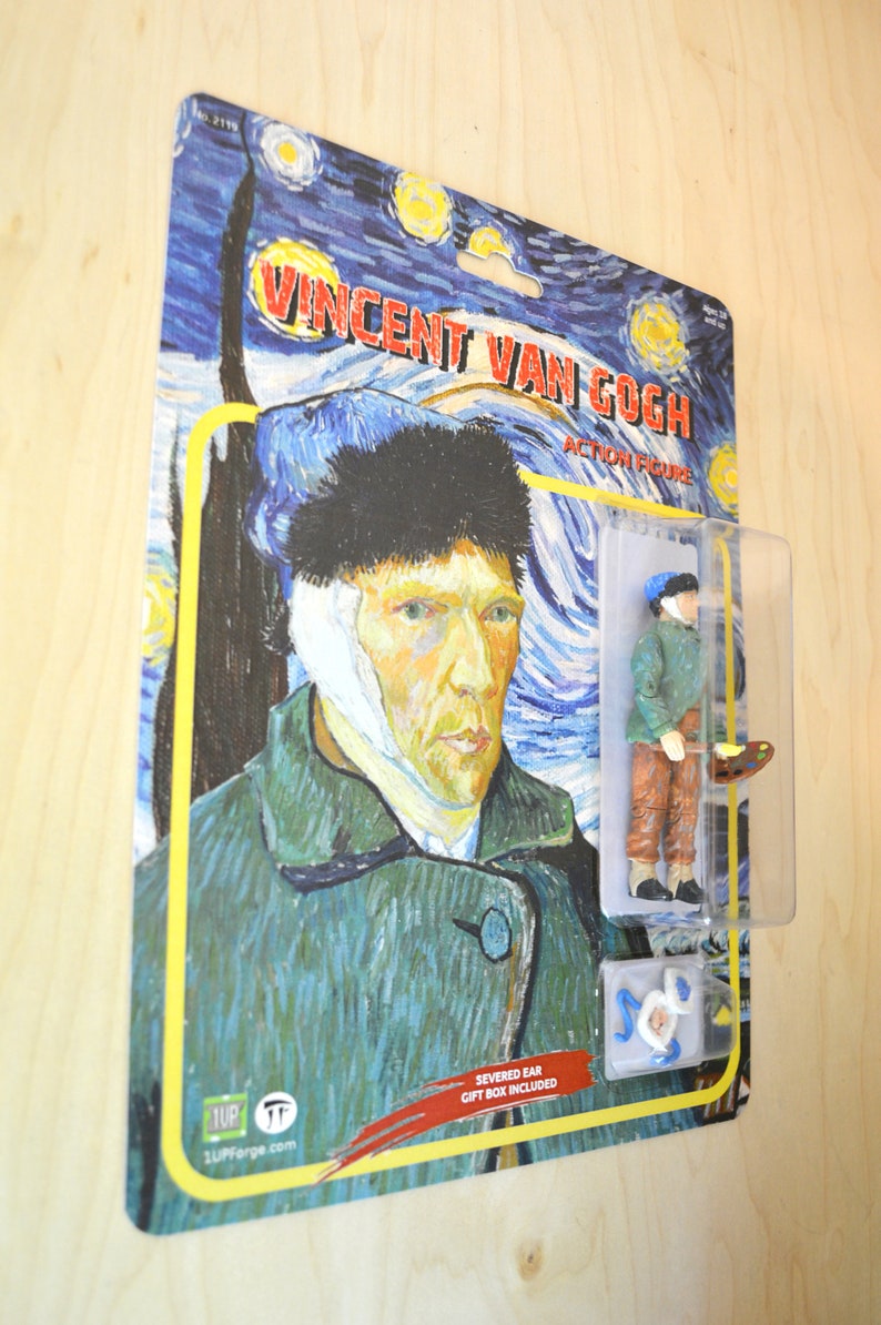 Vincent Van Gogh Action Figure Handmade Toy - Etsy