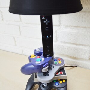 Nintendo History Evolution Sculpture Desk Lamp Nintendo Art - Etsy