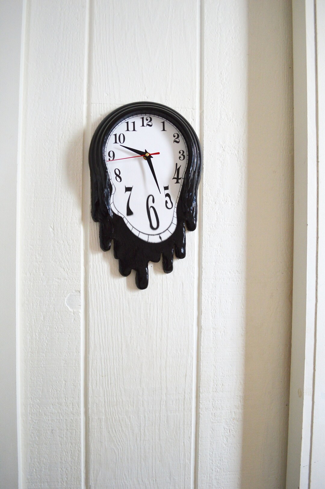 Melted Clock Surreal Pop Art Salvador Dali Style Sculpture - It Works ...