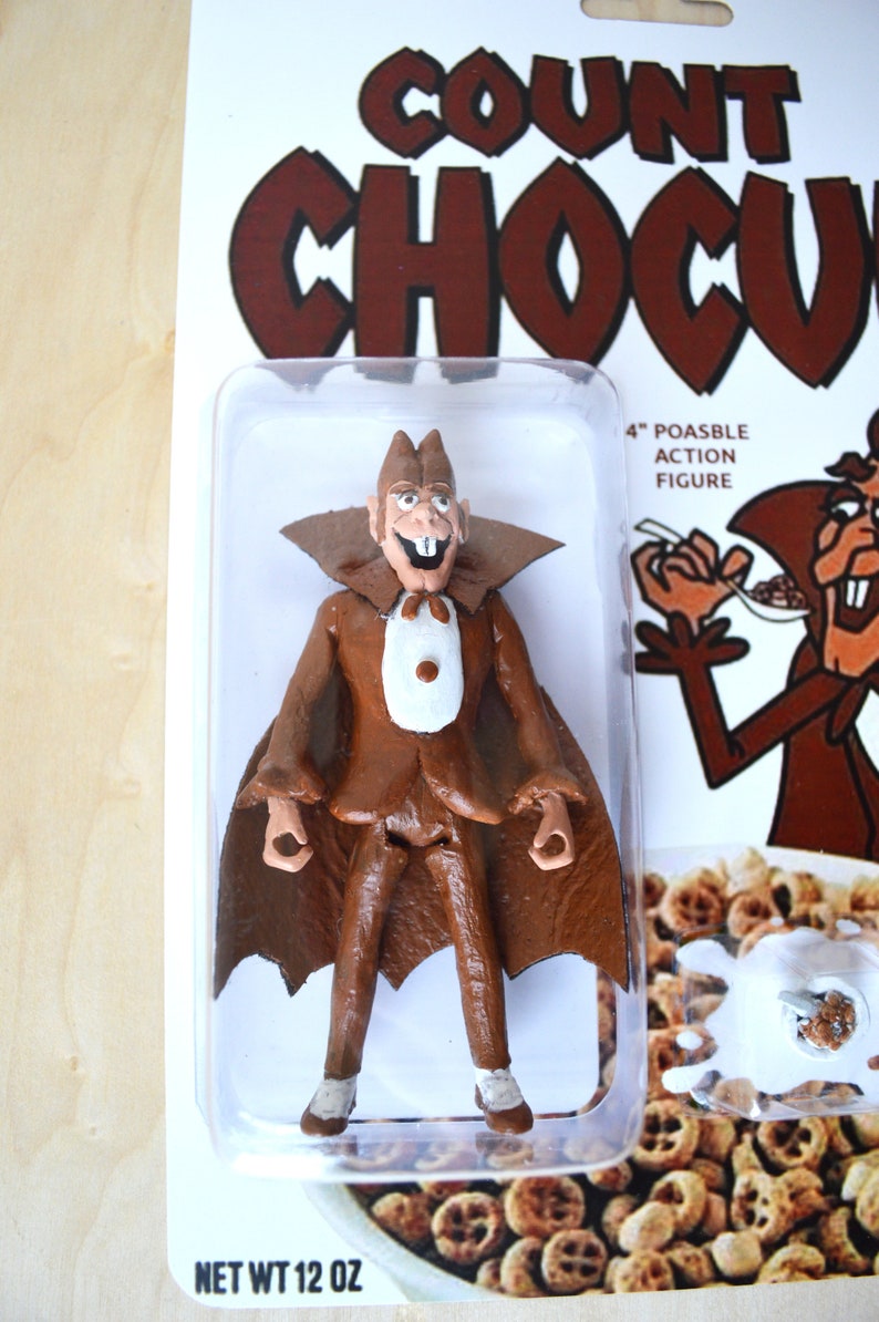 Count Chocula Action Figure Handmade Toy - Etsy UK