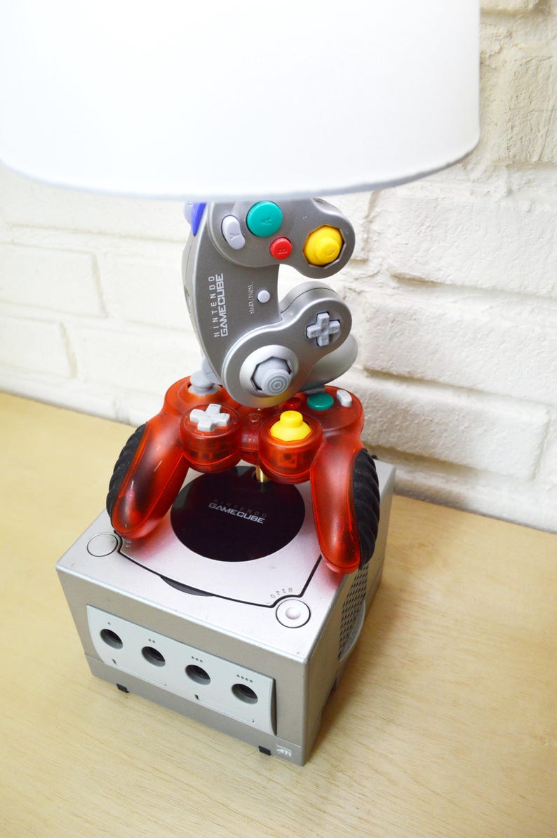 Nintendo Game Cube Desk Lamp Light Sculpture - Etsy
