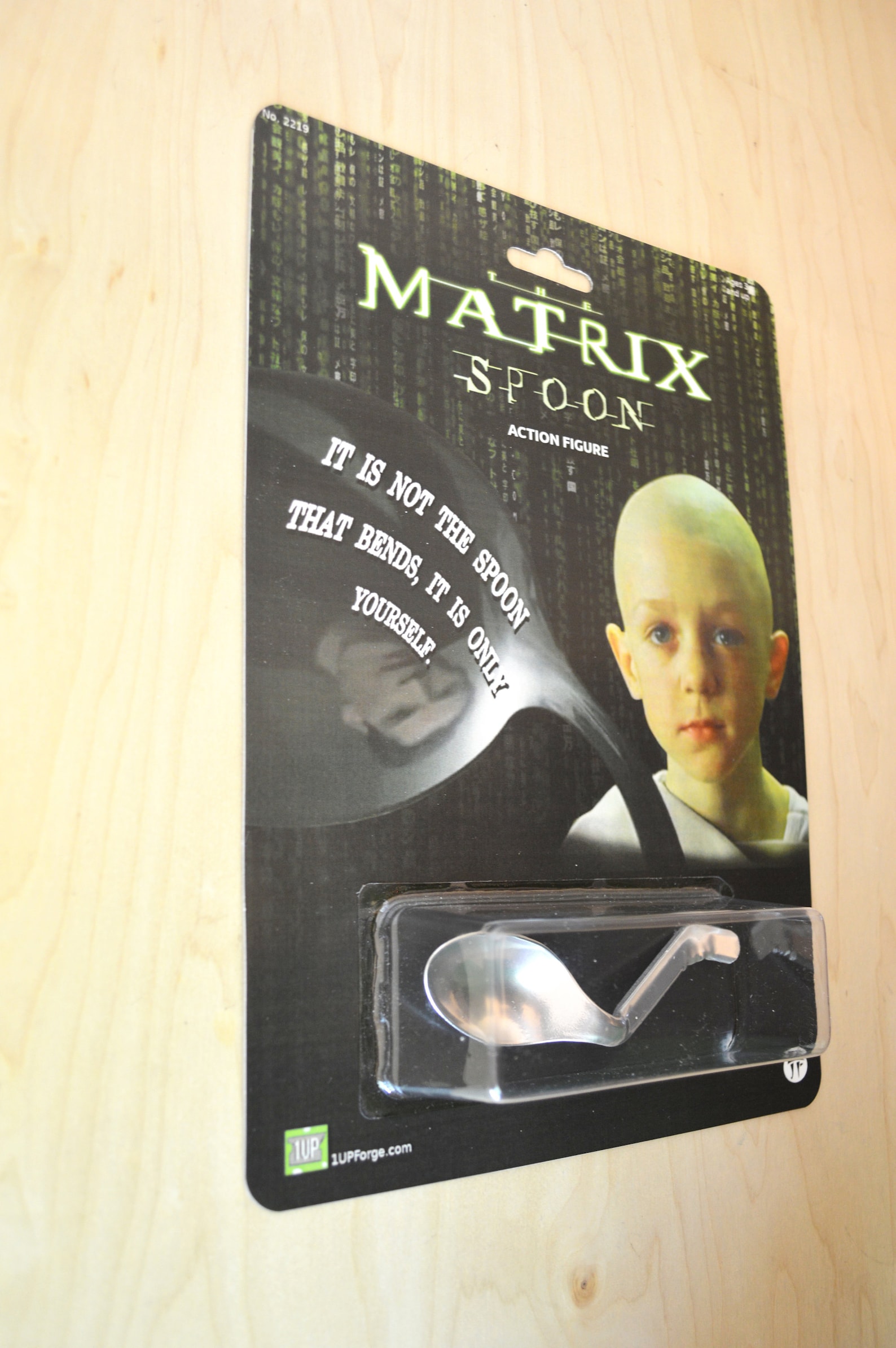 The Matrix Spoon Handmade Toy | Etsy