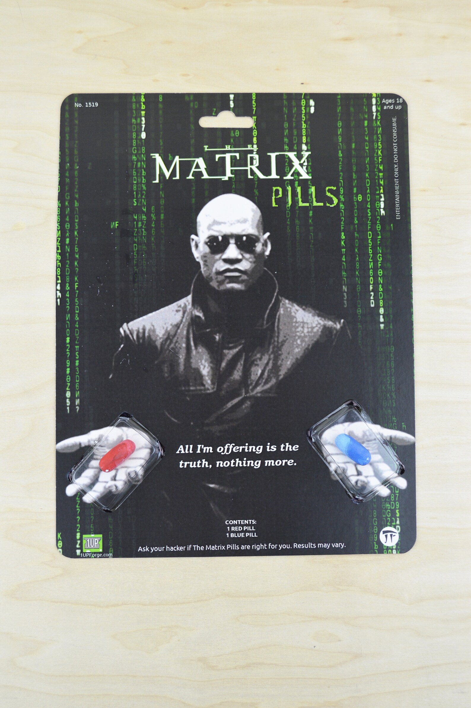 The Matrix Pills Handmade toy | Etsy
