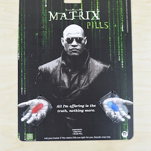 The Matrix Pills - Handmade Toy - Etsy