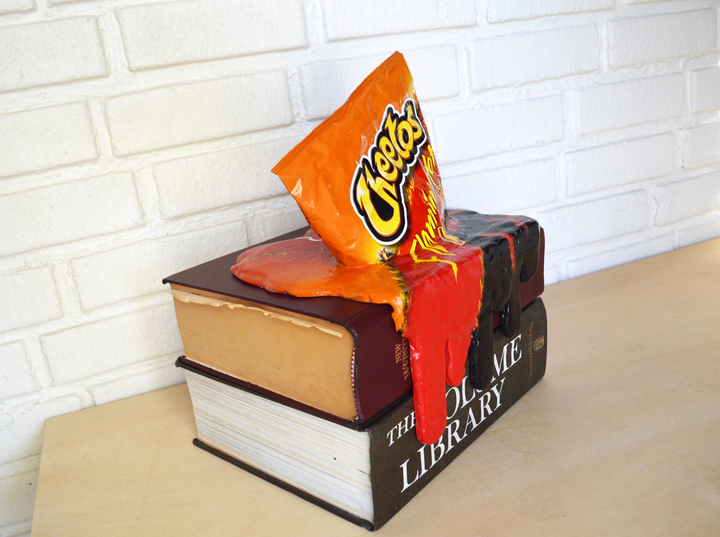 Flamin' Hot Cheetos Bag Melted Surreal Pop Art Sculpture - Etsy