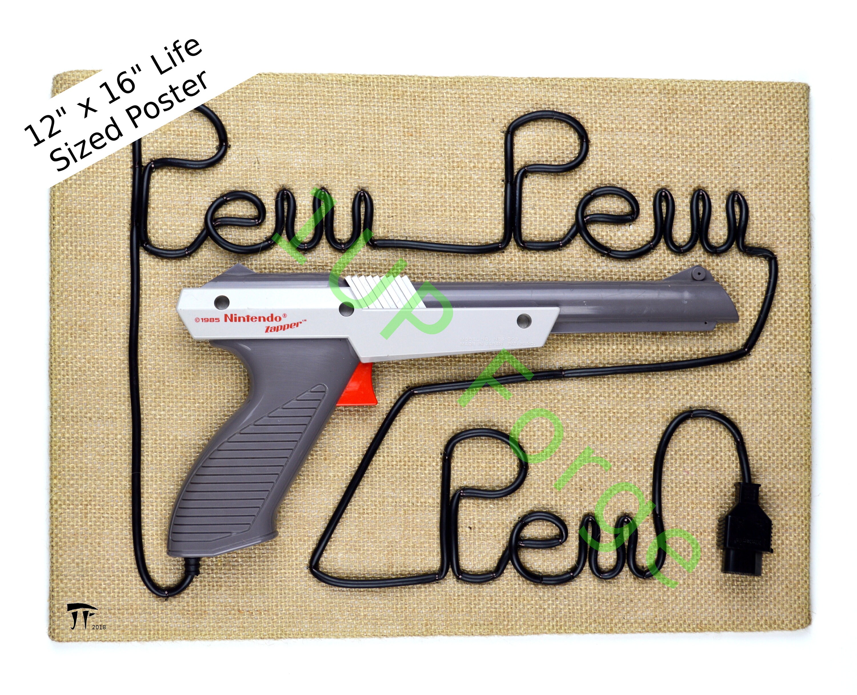 Nintendo Zapper Gun Poster Print - Pew Pew Pew Nintendo Poster Art ...