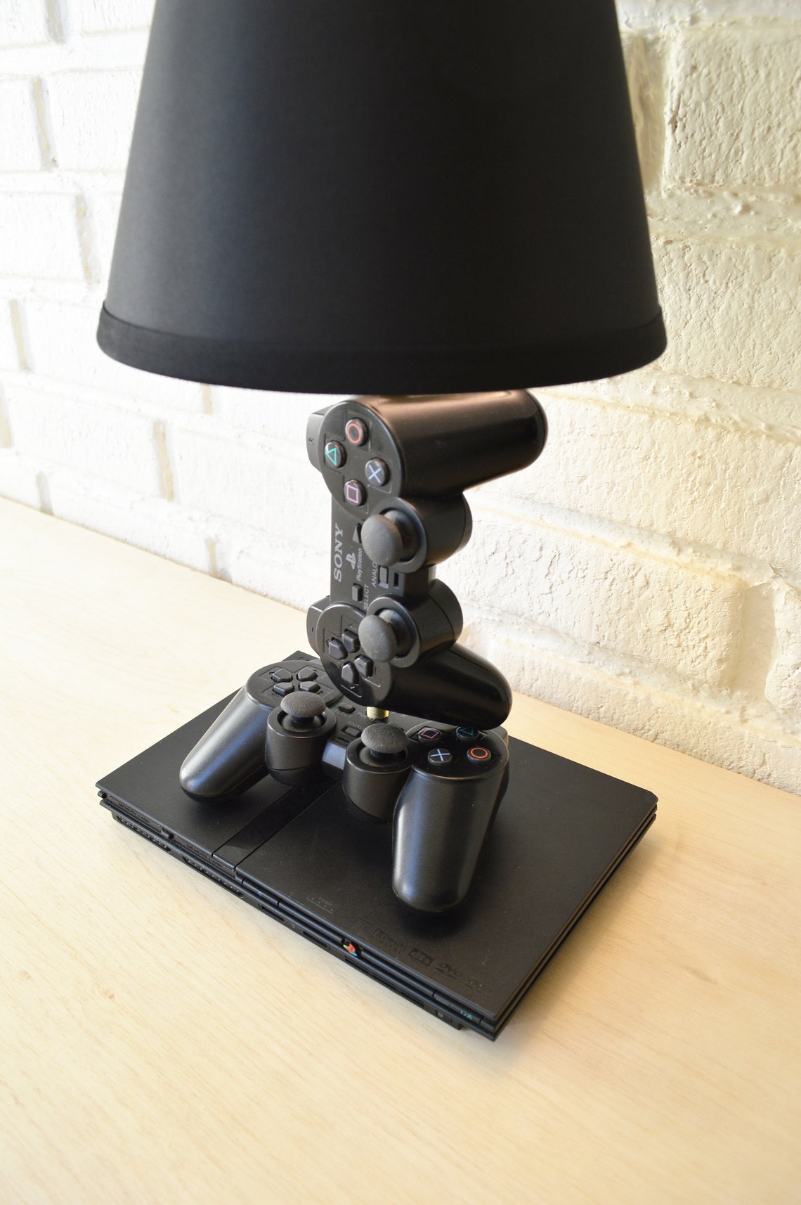 Playstation 2 Desk Lamp Console and Controller Sculpture | Etsy