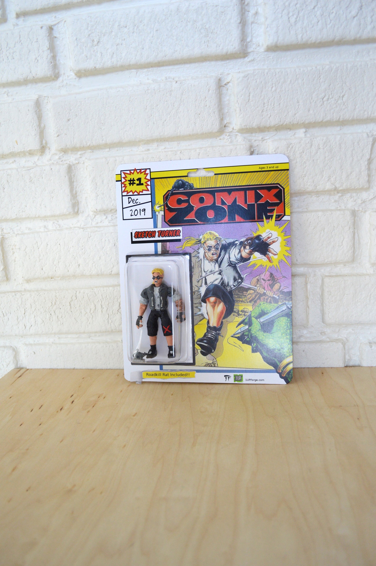 Comix Zone Sketch Turner Action Figure Handmade Toy - Etsy