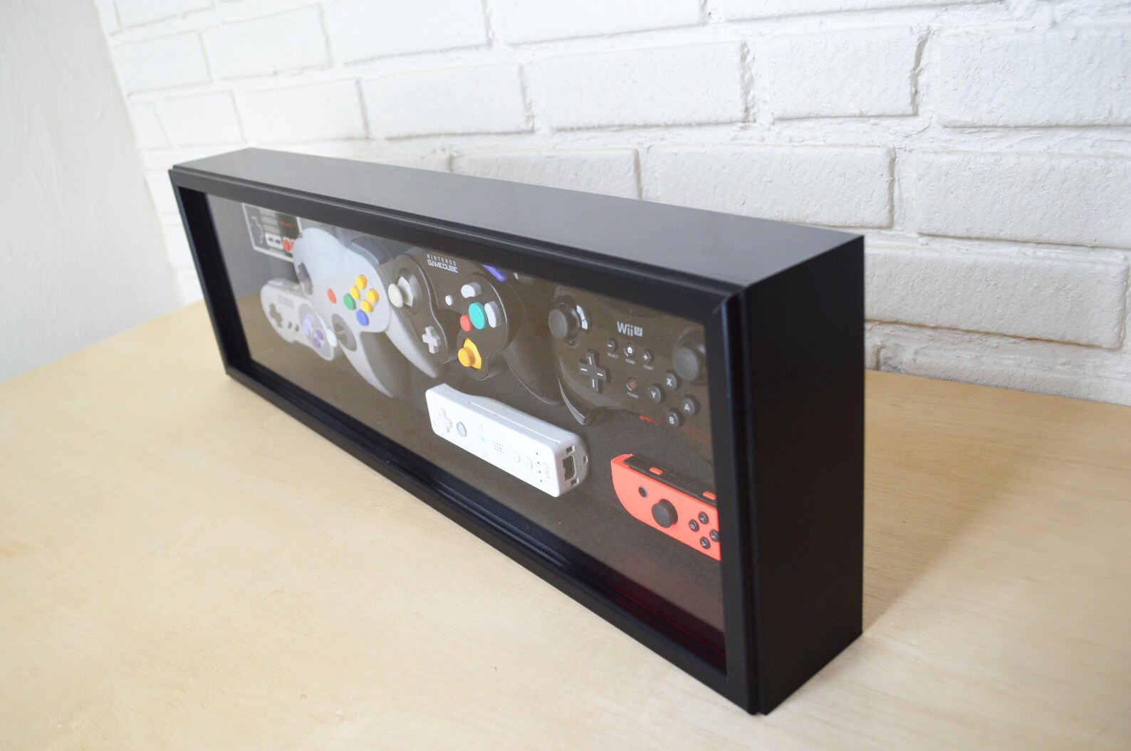 Nintendo Complete Controller History Decor Shadow Box Framed - Etsy