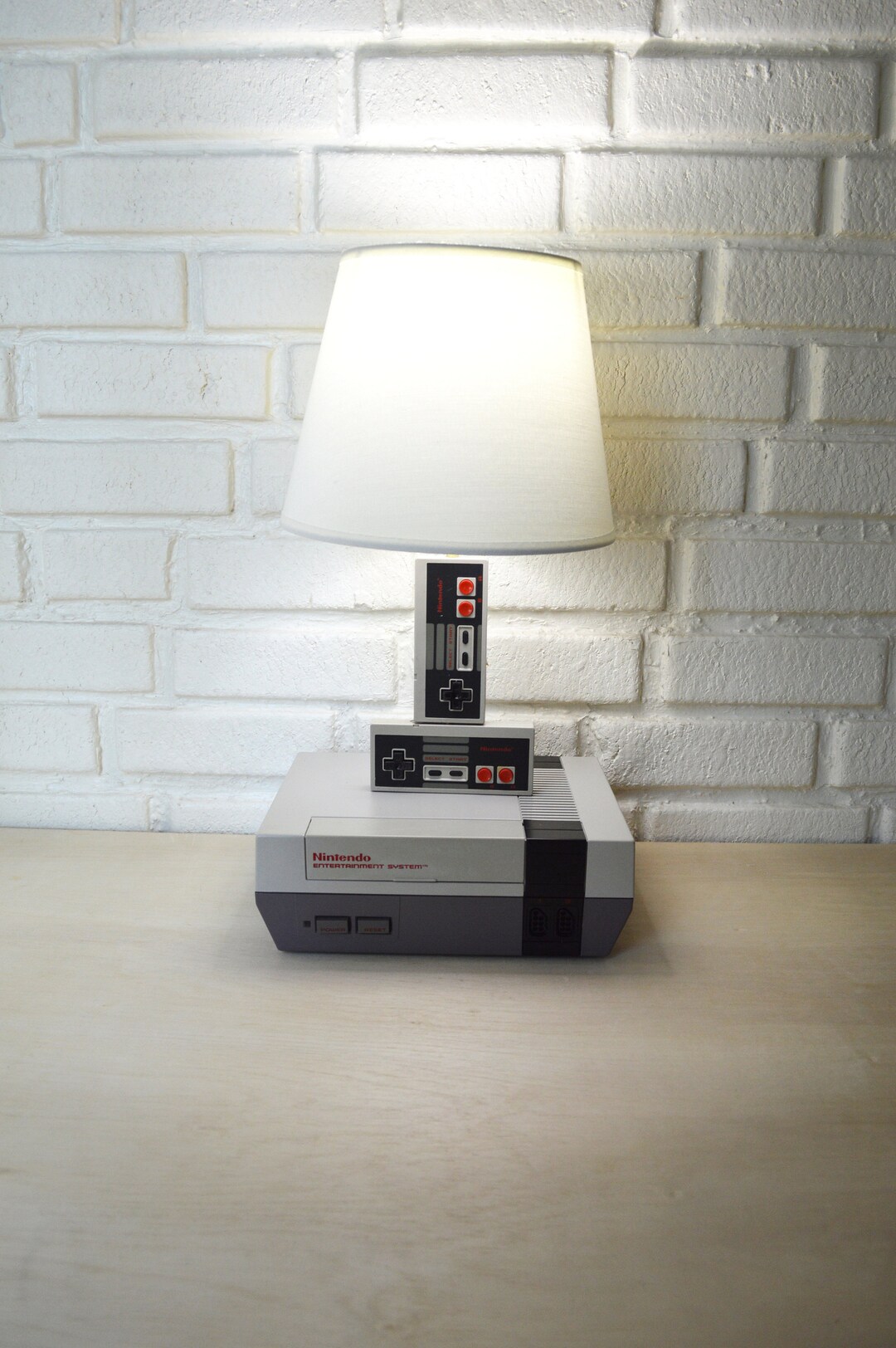 Original Nintendo NES Console and Controller Desk Lamp Nintendo Light ...