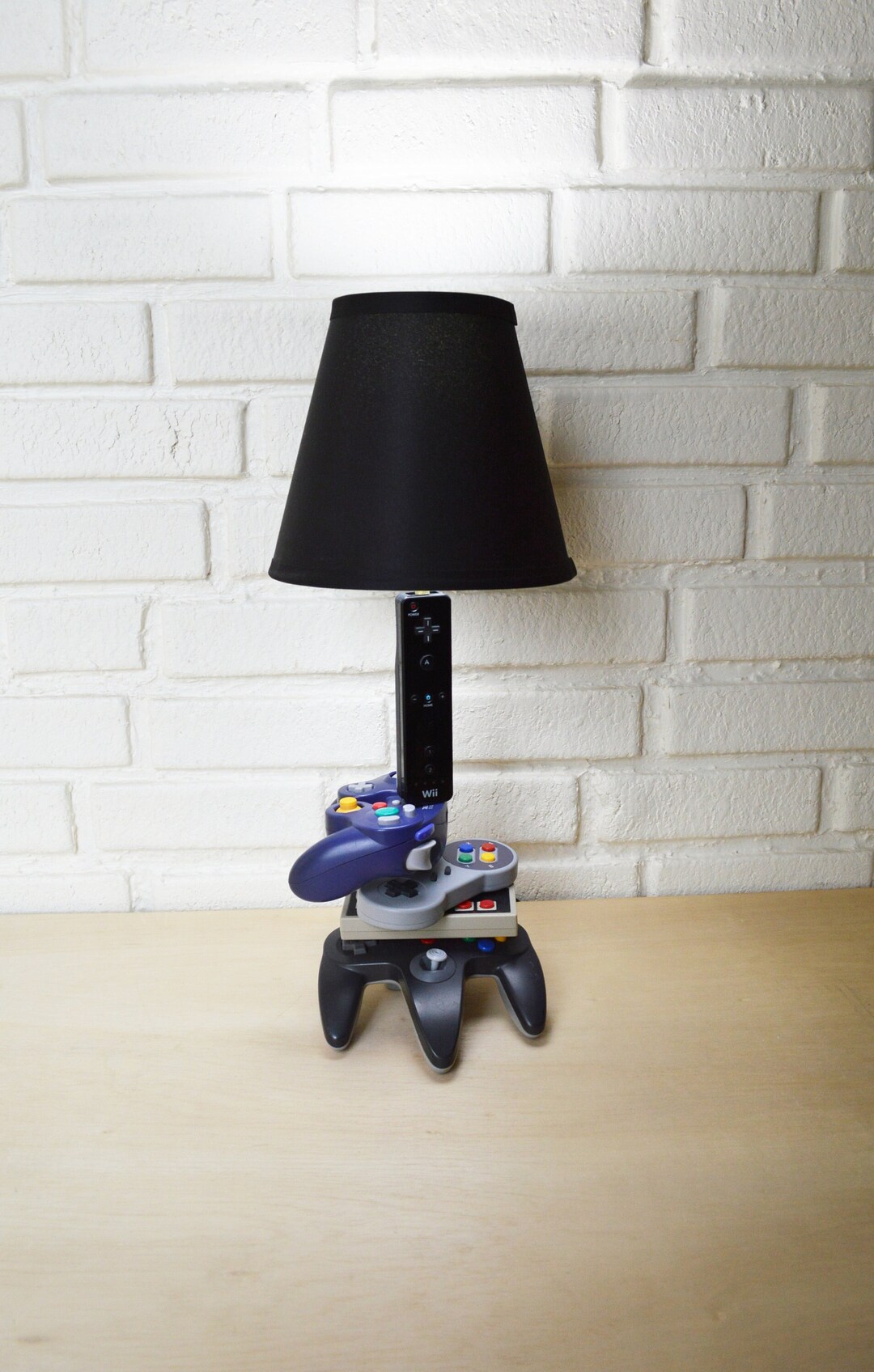 Nintendo History Evolution Sculpture Desk Lamp Nintendo Art - Etsy