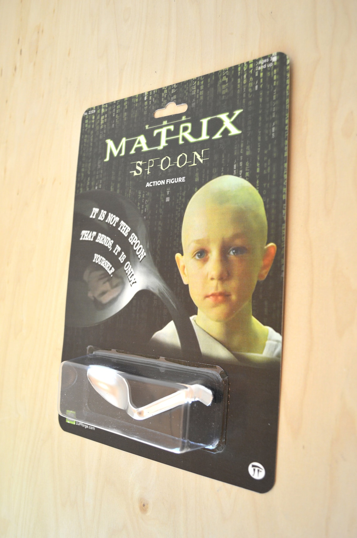 The Matrix Spoon Handmade Toy | Etsy