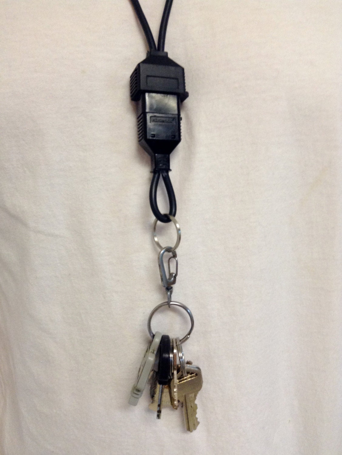 Nintendo NES Lanyard With Key Chain Upcycled Real Video Game Plug - Etsy