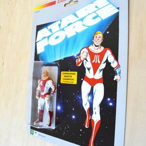 Atari Force Action Figure - Commander Martin Champion - Handmade Toy - Etsy