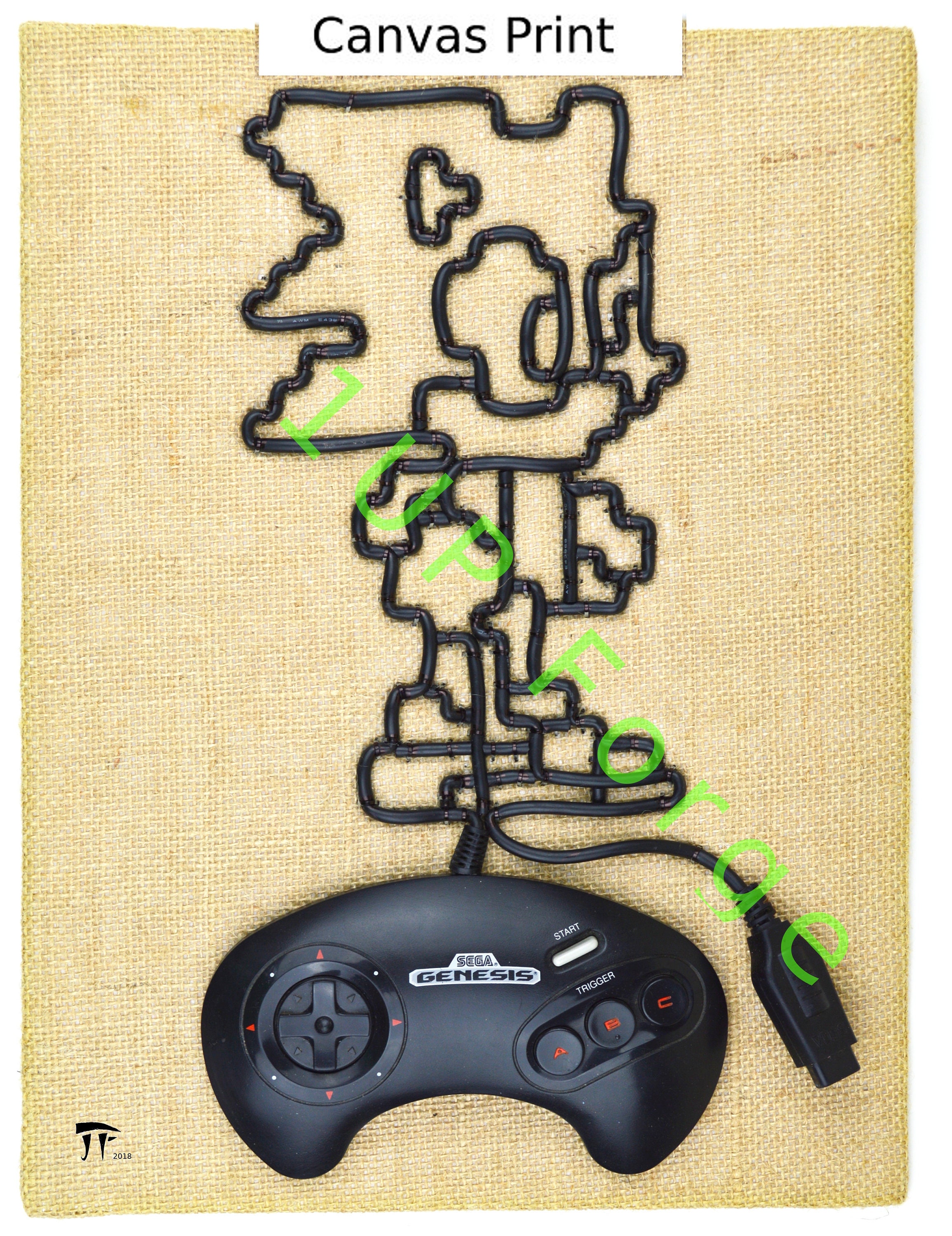 Sega Genesis Console Box Art