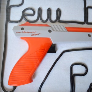 Nintendo NES Zapper Wall Art Shadow Box Pew Pew Pew - Etsy