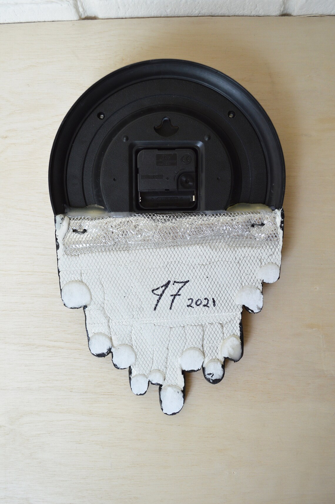 Melted Clock Surreal Pop Art Salvador Dali Style Sculpture | Etsy