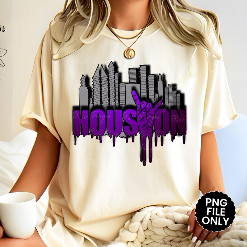 Houston Texas Skyline Screw PNG File Only - Etsy