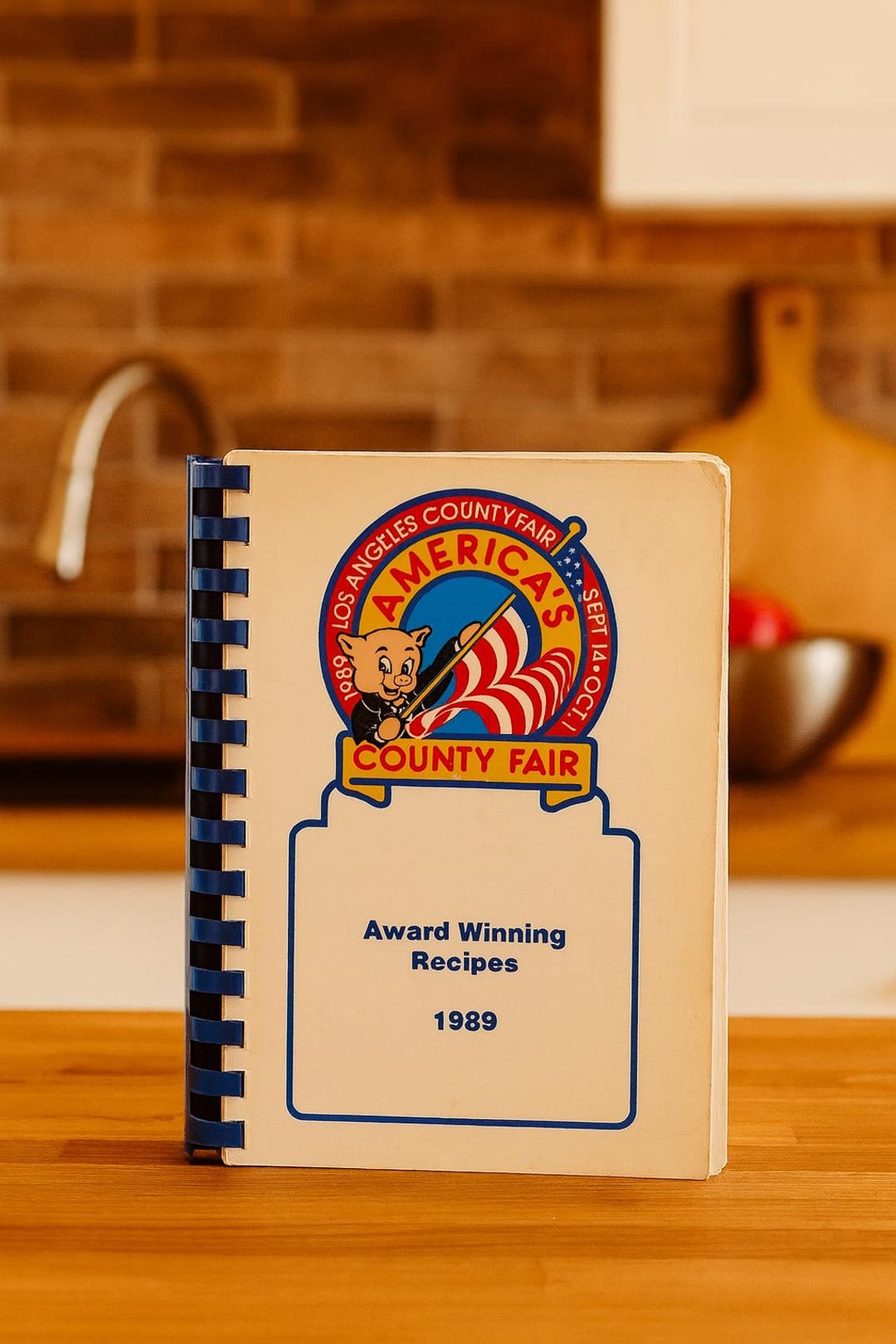 Vintage Los Angeles County Fair Award Winning Recipes 1989 Cookbook ...