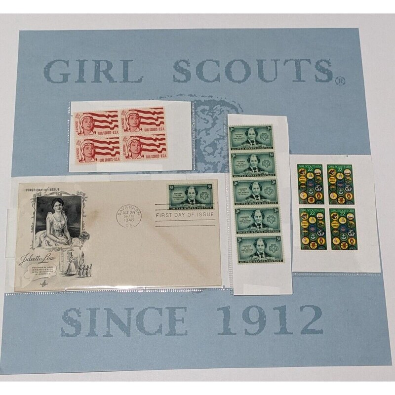 Girl Scout Stamp - Etsy