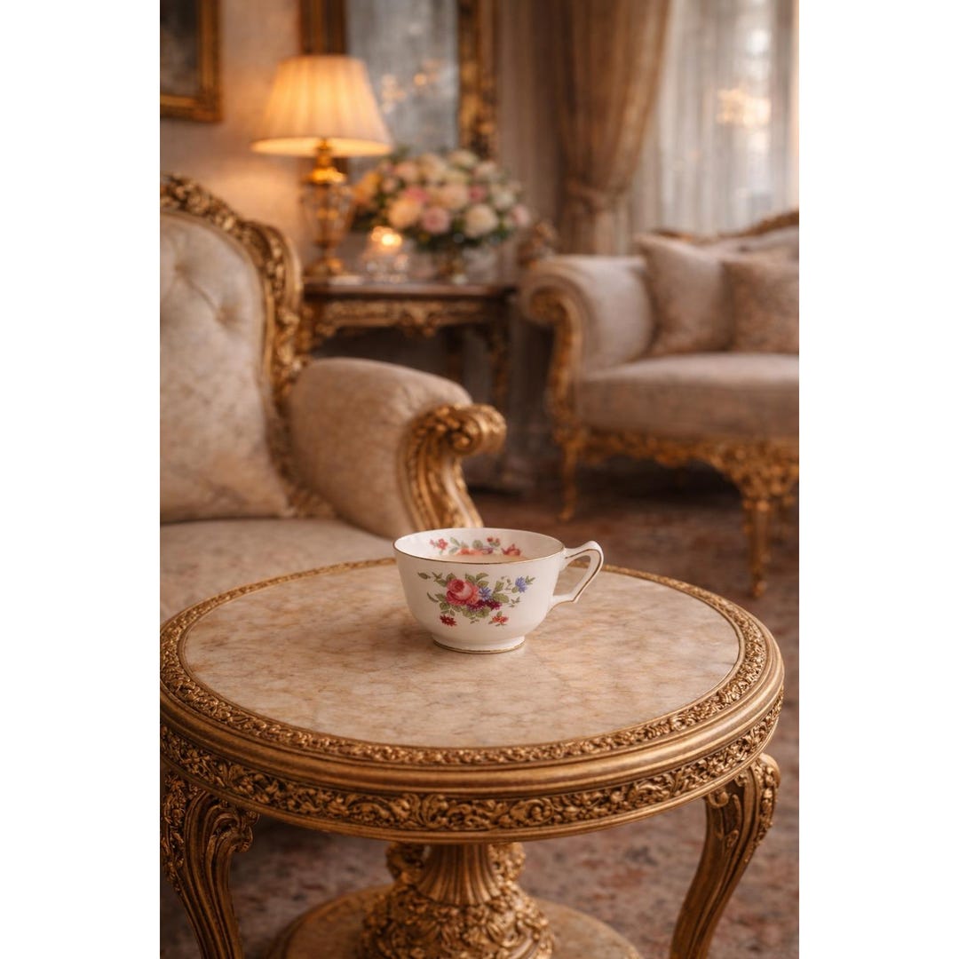 Royal Victoria Fine Bone China Floral Tea Cup Gold Rim England Vintage ...