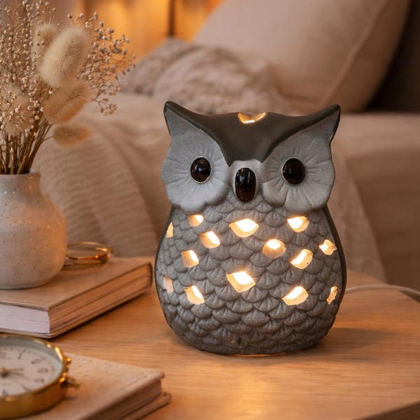 Owl Lamp - Etsy