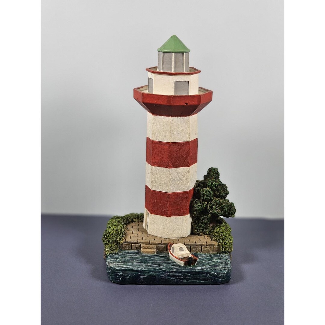Vintage Lefton Harbour Town Lighthouse Figurine - Etsy