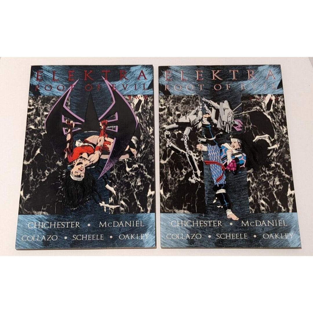 Lot of 2 Elektra Root of Evil Comics #2 and #3 Marvel 1995 - Etsy