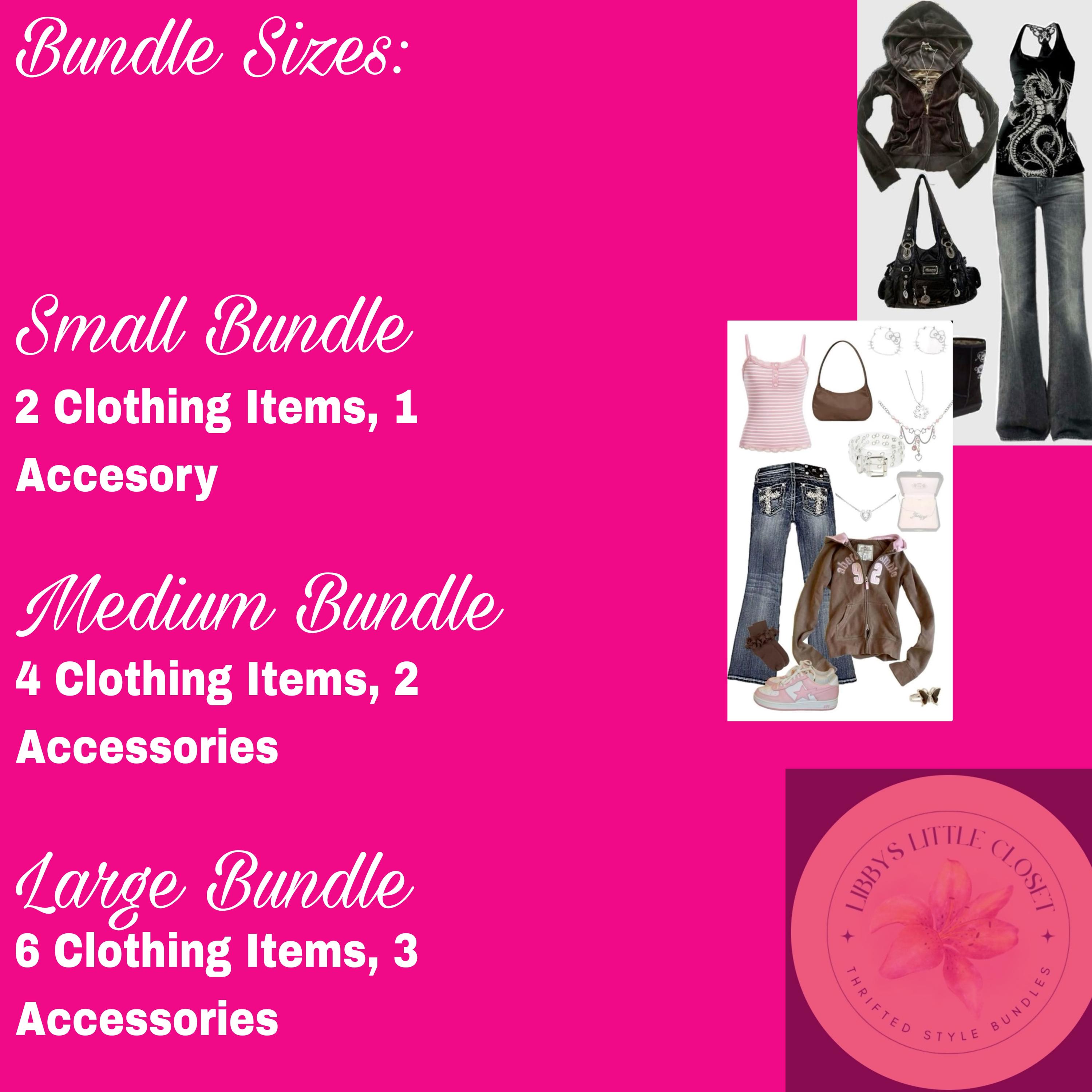 Y2k Style Bundle | Y2K Bratz Doll Aesthetic Bundle | Colorful Retro Y2K ...