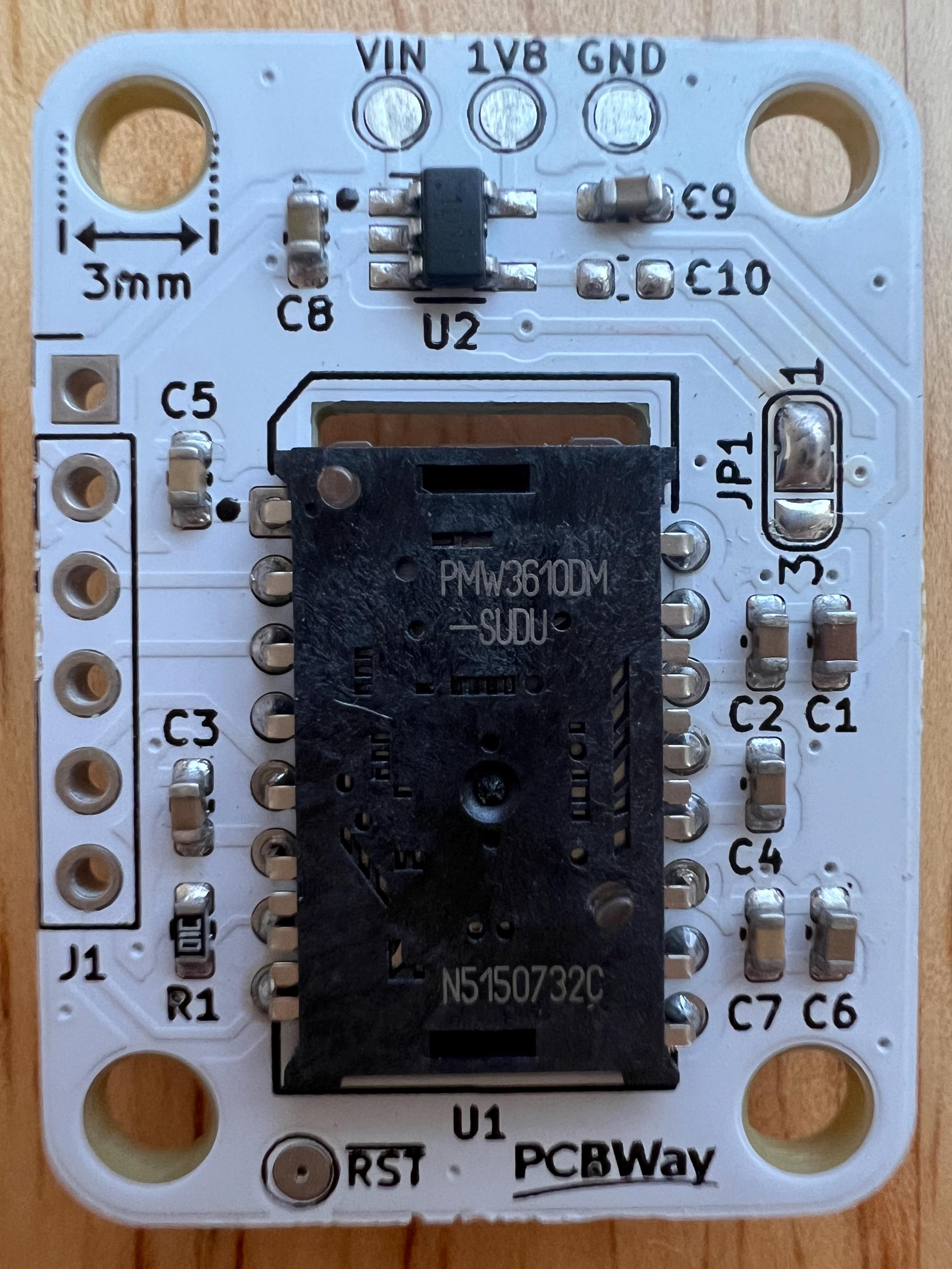 PMW3610 Breakout Board - ZMK Compatible Trackball / Mouse Sensor - Etsy