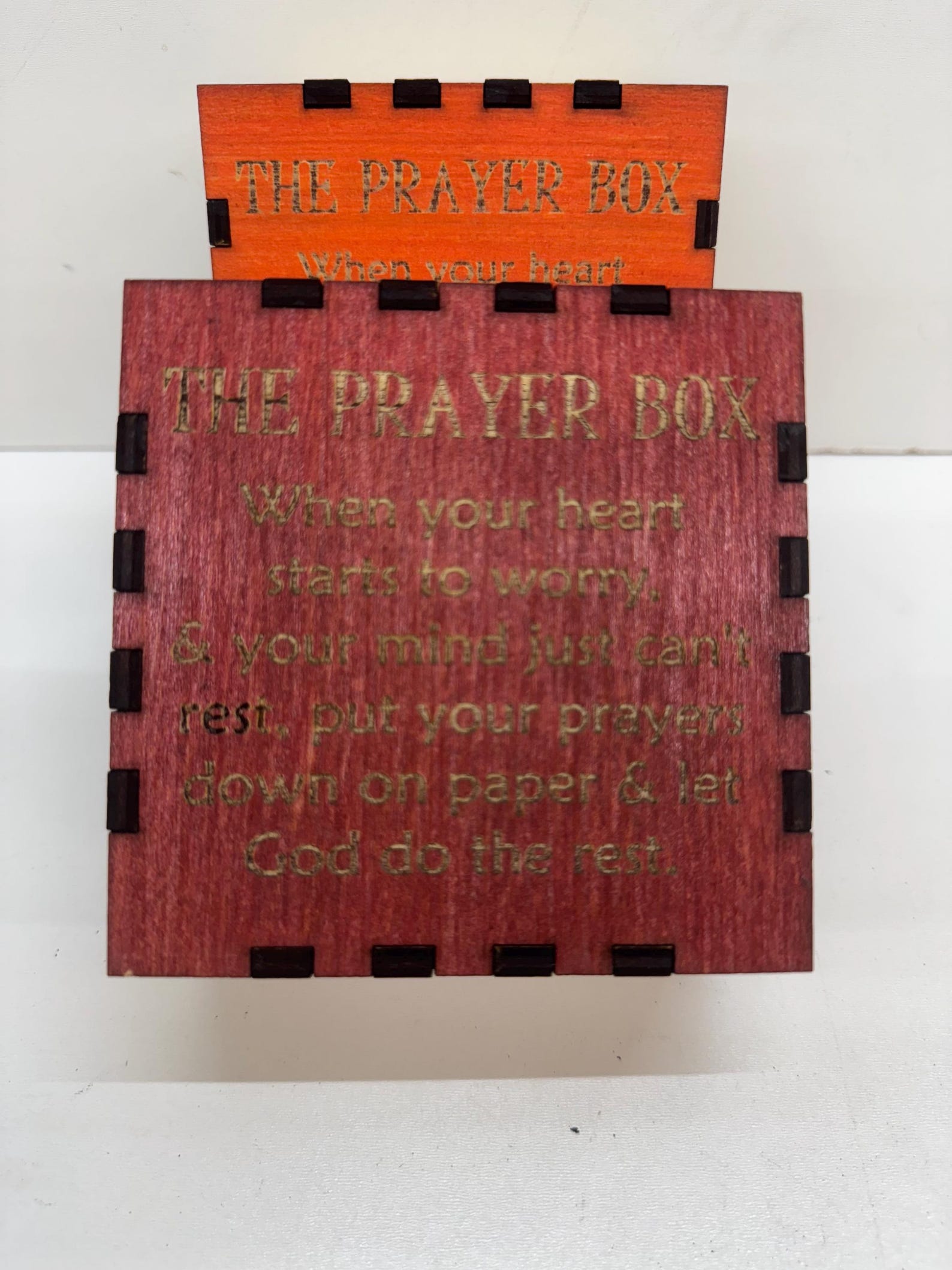 Prayer Box With Pen & Pad - Religious Gift - Etsy