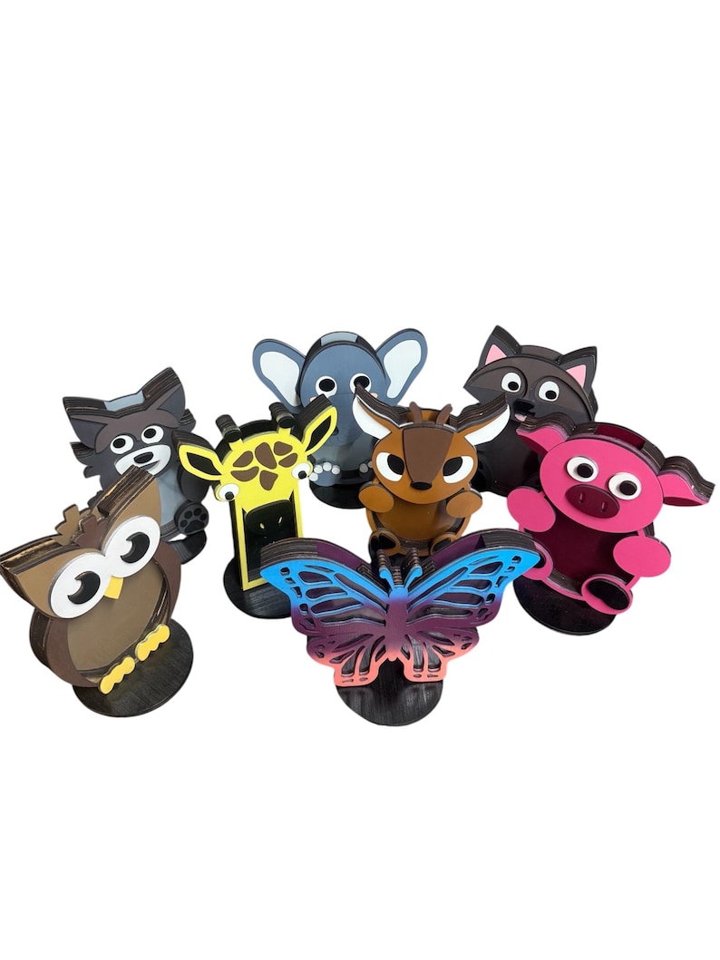Wooden Wolf Bank: Kids Animal Piggy Bank - Etsy